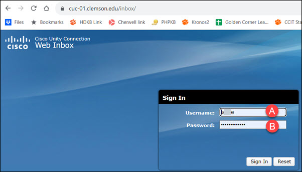 Cisco Unity Voicemail User Guide