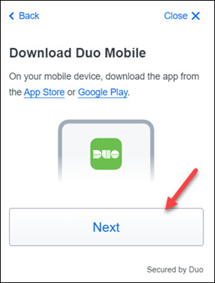 Duo - Enrollment