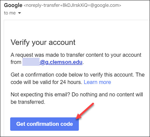 Google Transfer