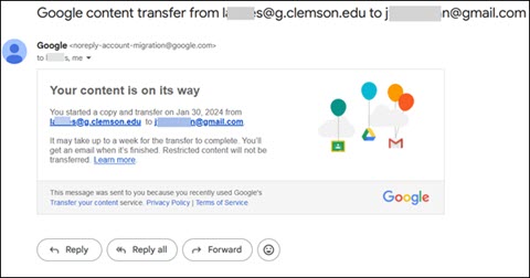 Google Transfer