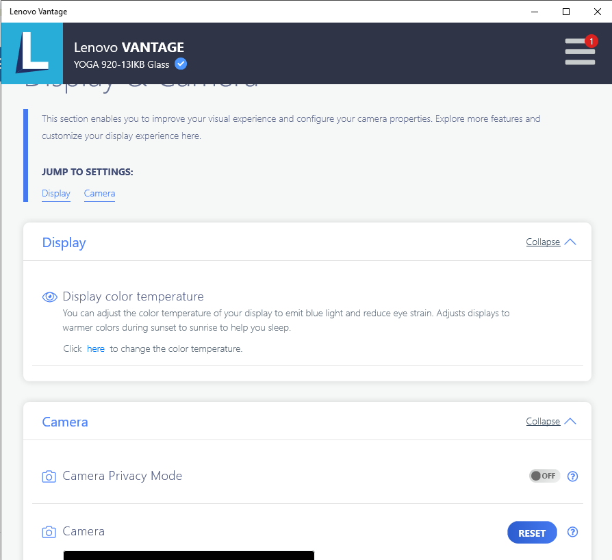 Lenovo Web Camera Not Working Or Showing A Camera With A Line Through It