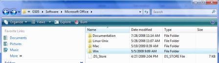 HOW TO: Access the Software Repository from Windows 7